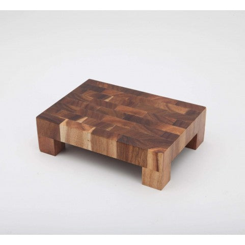 ACACIA CUTTING BOARD WITH FEET – 21 X 15 CM | NYStep
